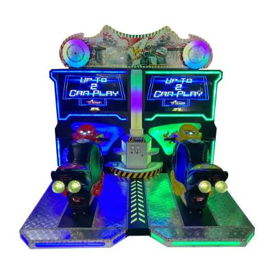 China Super Bike 2 FF Twins Motor Hot Sale RAW Racing Game Arcade Coin Operated Game Machine for sale