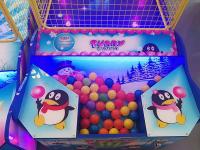 China Funny Penguin Paradise Kids Throw Ball Game Amusement Ticket Game Machine For Sale for sale