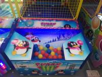China Funny Penguin Paradise Kids Throw Ball Game Amusement Ticket Game Machine For Sale for sale