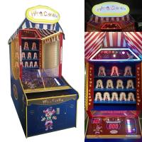 China Hit The Clown Carnival Game Machine, Hit The Penguin Tickets Redemption Throw Ball Game for sale