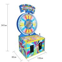 China Lucky Spin Turning Lottery Game Machine Indoor Amusement Coin Operated Ticket Redemption Games for sale