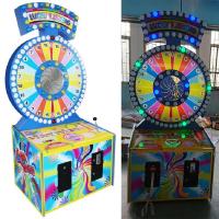 China Lucky Spin Turning Lottery Game Machine Indoor Amusement Coin Operated Ticket Redemption Games for sale