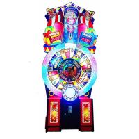 China Magicians Wheel Lottery Redemption Game Machine Rotating Wheel Coin Operated Ticket Redemption for sale