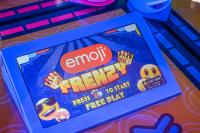 China Emoji Frenzy Ticket Redemption Arcade Video Game Machine, 4 Players Emoji Lottery Game With Ball Prize for sale