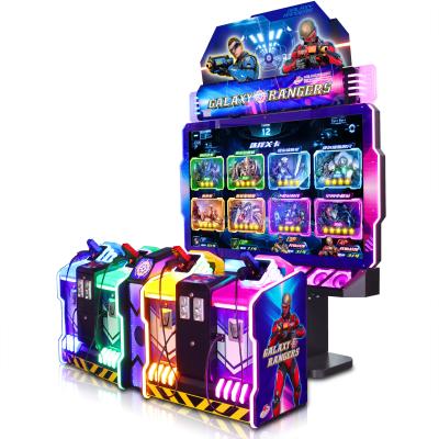 China Coin Operated Galaxy Rangers 4PL Shooting Arcade Machine for sale