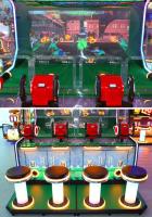 China 700W Ticket Redemption Game Machine Coin Op Zombie Splash - 4 Players Ball Shooting Game Arcade Machine for sale