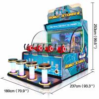 China Robot Storm 2 - 4 Players Ball Shooting Game Ticket Redemption Arcade Game Machine for sale