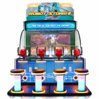 China Robot Storm 2 - 4 Players Ball Shooting Game Ticket Redemption Arcade Game Machine for sale