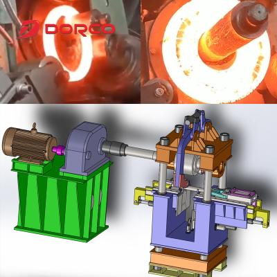 China Customizable Vertical Ring Rolling Machine Four Column Frame Structure Stable Rolling for sale