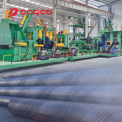 China 210KW Efficient Spiral Weld Pipe Mill Spiral Steel Tube Mill Manufacturers for sale
