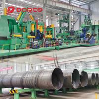 China Durable Spiral Welded Pipe Mill 400KW Spiral Pipe Mill High Productivity for sale