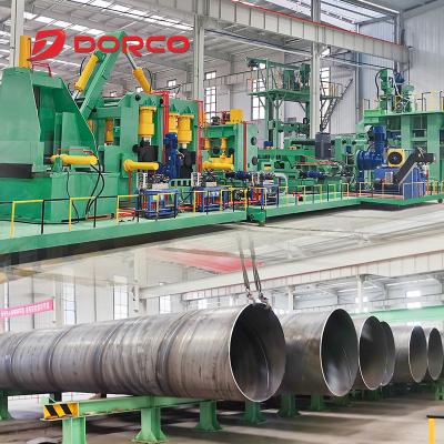 China Durable Spiral Welded Pipe Mill 400KW Spiral Pipe Mill High Productivity for sale