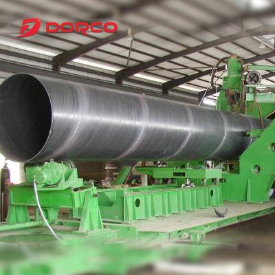 China 500KW Spiral Weld Pipe Mill 1200mm-1600mm Coil Width Steel Pipe Mill for sale