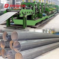 China Straight Seam Pipe Rolling Mill 25x25-59x59 Spiral Welded Pipe Mill for sale