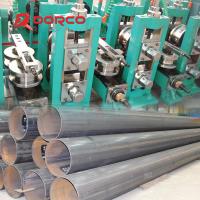 China 110m/Min Spiral Welded Pipe Mill 35x35-70x70 Erw Tube Mill Manufacturers for sale