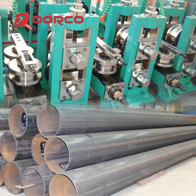 China 110m/Min Spiral Welded Pipe Mill 35x35-70x70 Erw Tube Mill Manufacturers for sale