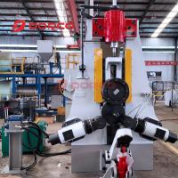 China Small Footprint Vertical Ring Rolling Machine Sensitive Operation Cost Effective for sale