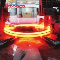 China Fully Automated Horizontal Ring Rolling Machine with Water Cooling and Emergency Stop Button for Large Seamless Ring Components for sale