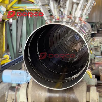 China Spiral Weld Pipe Mill with φ426-φ1620 Specification 1100-1600mm Coil Width and 24*120m² Area for High Efficiency Production for sale