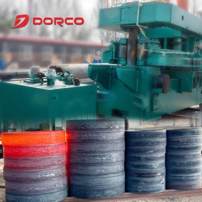 China Fully Automatic Horizontal Ring Rolling Machine with Multi Station Rolling and Water Cooling System for sale