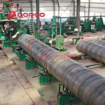 China φ508-φ2020 Spiral Weld Pipe Mill with 30 Ton Coil Capacity and 1200-2000mm Coil Width for sale