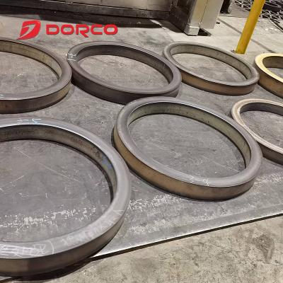 China CNC Horizontal Ring Rolling Machine with 10000 mm Nominal Outer Diameter Automatically Generates Rolling Curves for High Precision Forming for sale