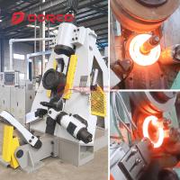 China Unmanned CNC Vertical Ring Rolling Machine with Robotic Arm Integration for One-Time Rolling Forming for sale