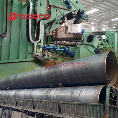 China Spiral Weld Pipe Mill φ508-φ3000 mm with 30 Ton Coil Capacity and Advanced Welding Technology for sale