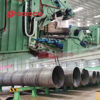 China Steady Operation Spiral Weld Pipe Mill with Real-time Data Monitoring and Automatic Alarm Device for sale