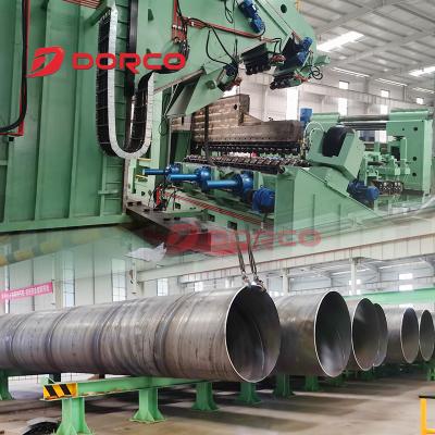 China Steady Operation Spiral Weld Pipe Mill with Real-time Data Monitoring and Automatic Alarm Device for sale