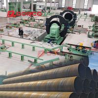 China High Material Utilization Rate Spiral Weld Pipe Mill with φ508-φ2020 Specification and 30 Ton Coil Capacity for sale