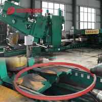 China CNC Radial Axial Ring Rolling Machine with Water Cooling System, Multi-Station Rolling, and Emergency Stop Button for sale