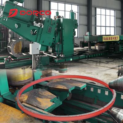 China CNC Radial Axial Ring Rolling Machine with Water Cooling System, Multi-Station Rolling, and Emergency Stop Button for sale