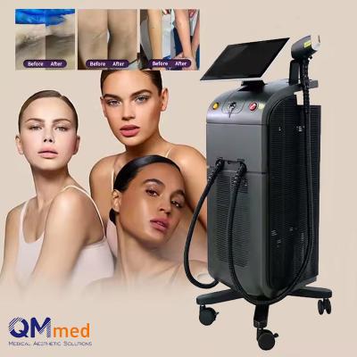 China Ice Titanium 755nm 808nm 1064nm 2024 Professional 3 Wavelength Permanent Hair Removal Laser Diode for sale