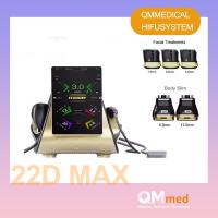China 2025 Anti-Aging Hifu Portable 2 in 1 Wrinkle Removal 2024 Best Hifu Beauty Machine 22D Max Hifu 22D Hifu Machine 22D for sale