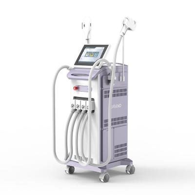 China 4 in 1 808nm Diode laser+IPL SHR E-light+Nd yag laser+RF all-around Laser system for sale