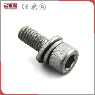 China Customized Metal Insert Hexagon Screw Nut Thread Connector Accessories for sale