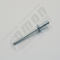 China Pop Rivet Dia 4x129mm Collar Bolts and Studs Engineered for Forming ZB Grip Range 30 to 50 Industrial Fastening Solutions（OM.RV.CS.0003） for sale