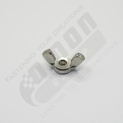 China Wing Nut Fasteners Stainless Steel Size 6 to 32 Heavy Duty Corrosion Resistant Fasteners for Mechanical Applications(OM.NT.SS.1541) for sale