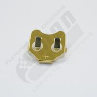 China stamping parts battery contact components 2109 x 197 x 67 x 025 millimeters engineered for durability and conductivity（OM.SM.BR.0055） for sale