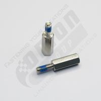 China Bolts and Studs M F Standoff H5.0XM3X13 SST Passivation with Blue Nylon Patch Providing Connection and Enhanced Durability（OM.CJ.SS.0770） for sale