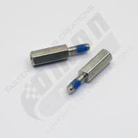 China Bolts and Studs M F Standoff H5.0XM3X13 SST Passivation with Blue Nylon Patch Providing Connection and Enhanced Durability（OM.CJ.SS.0770） for sale