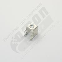 China stamping parts engineered for pcb terminal applications sized 115 by 112 by 85 millimeters featuring m4 mounting screws(OM.SM.BR.0308) for sale