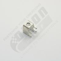 China stamping parts engineered for pcb terminal applications sized 115 by 112 by 85 millimeters featuring m4 mounting screws(OM.SM.BR.0308) for sale