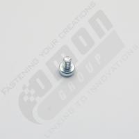 China Fasteners screw m3x4 pan head t10 zinc plating suitable for assembly lines maintenance and repair operations in factories(OM.SC.CS.9410) for sale