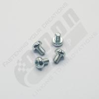 China Fasteners screw m3x4 pan head t10 zinc plating suitable for assembly lines maintenance and repair operations in factories(OM.SC.CS.9410) for sale
