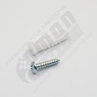 China Comprehensive Fasteners screw kit with screws plugs and PE bag designed for secure and durable fastening solutions(OM.ZZ.0121) for sale