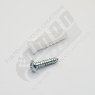 China Comprehensive Fasteners screw kit with screws plugs and PE bag designed for secure and durable fastening solutions(OM.ZZ.0121) for sale