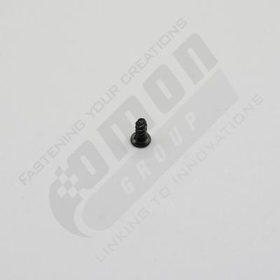 China Black zinc coated steel fasteners screws K20 55 corrosion resistant components for manufacturing assembly and construction projects(OM.SC.CS.9043) for sale