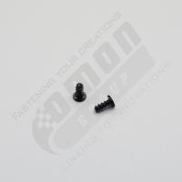 China Black zinc coated steel fasteners screws K20 55 corrosion resistant components for manufacturing assembly and construction projects(OM.SC.CS.9043) for sale